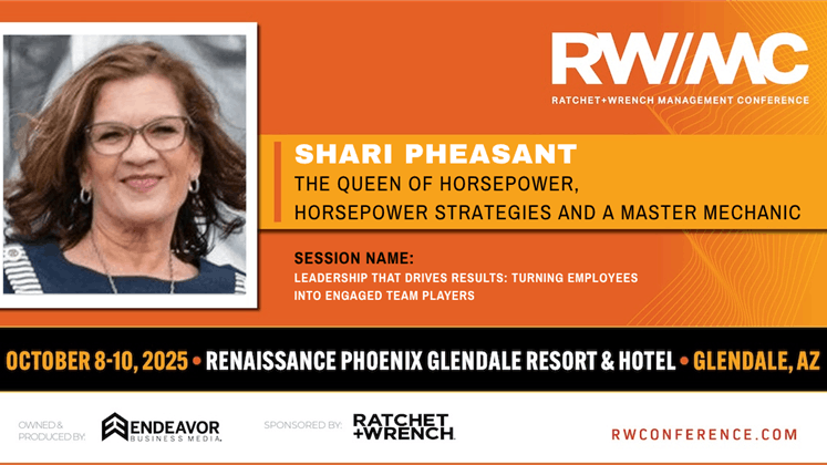 Shari Pheasant Announced as Ratchet+Wrench Management Conference ...